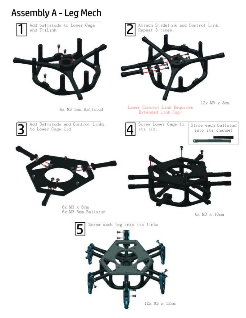 Pathfinder – Dual-Motor 6-Leg Walker – Pilot Hobbies